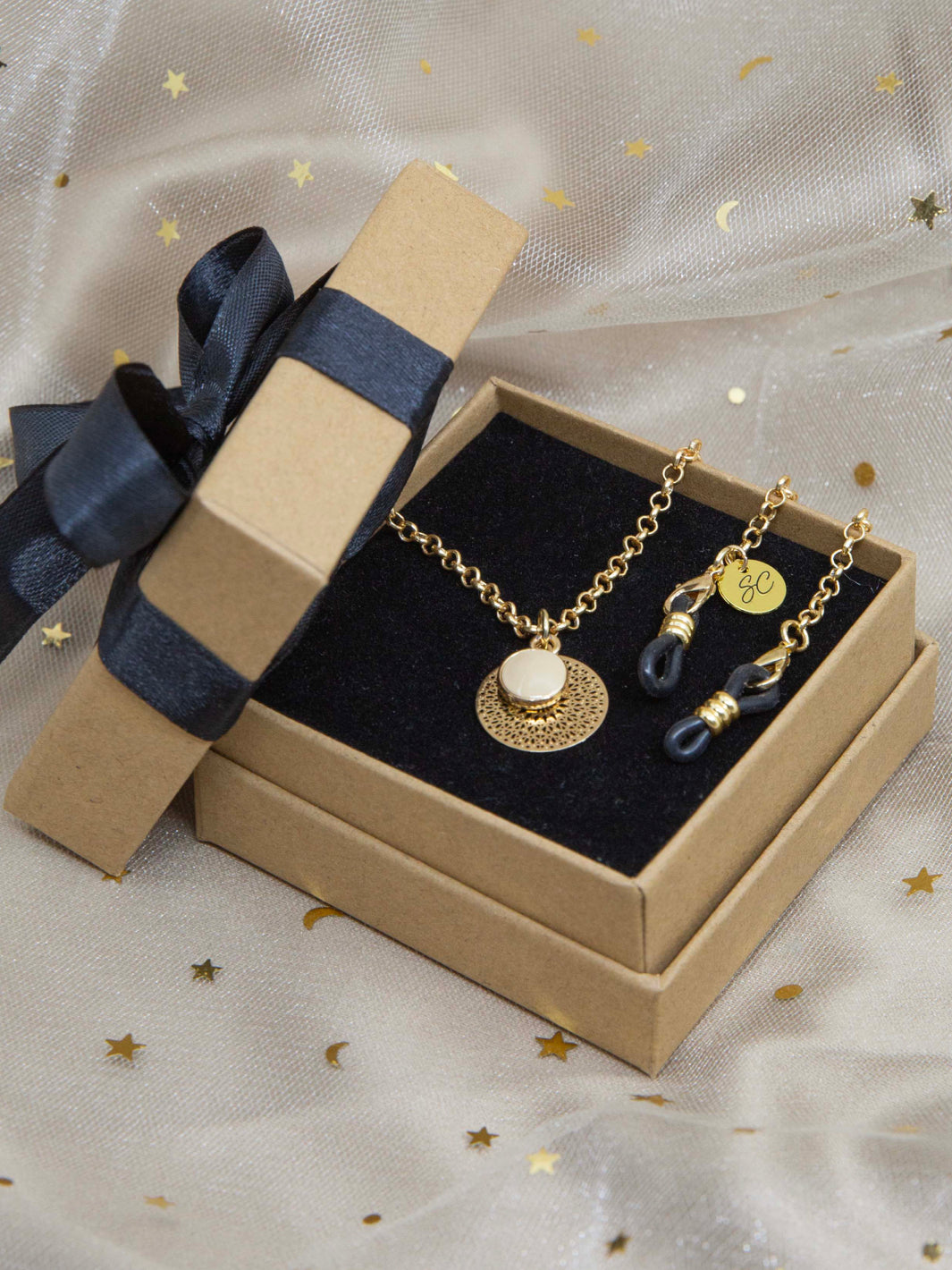 Georgi - Brillenkoord goud - Brillenkoord | SUNNY CORDS