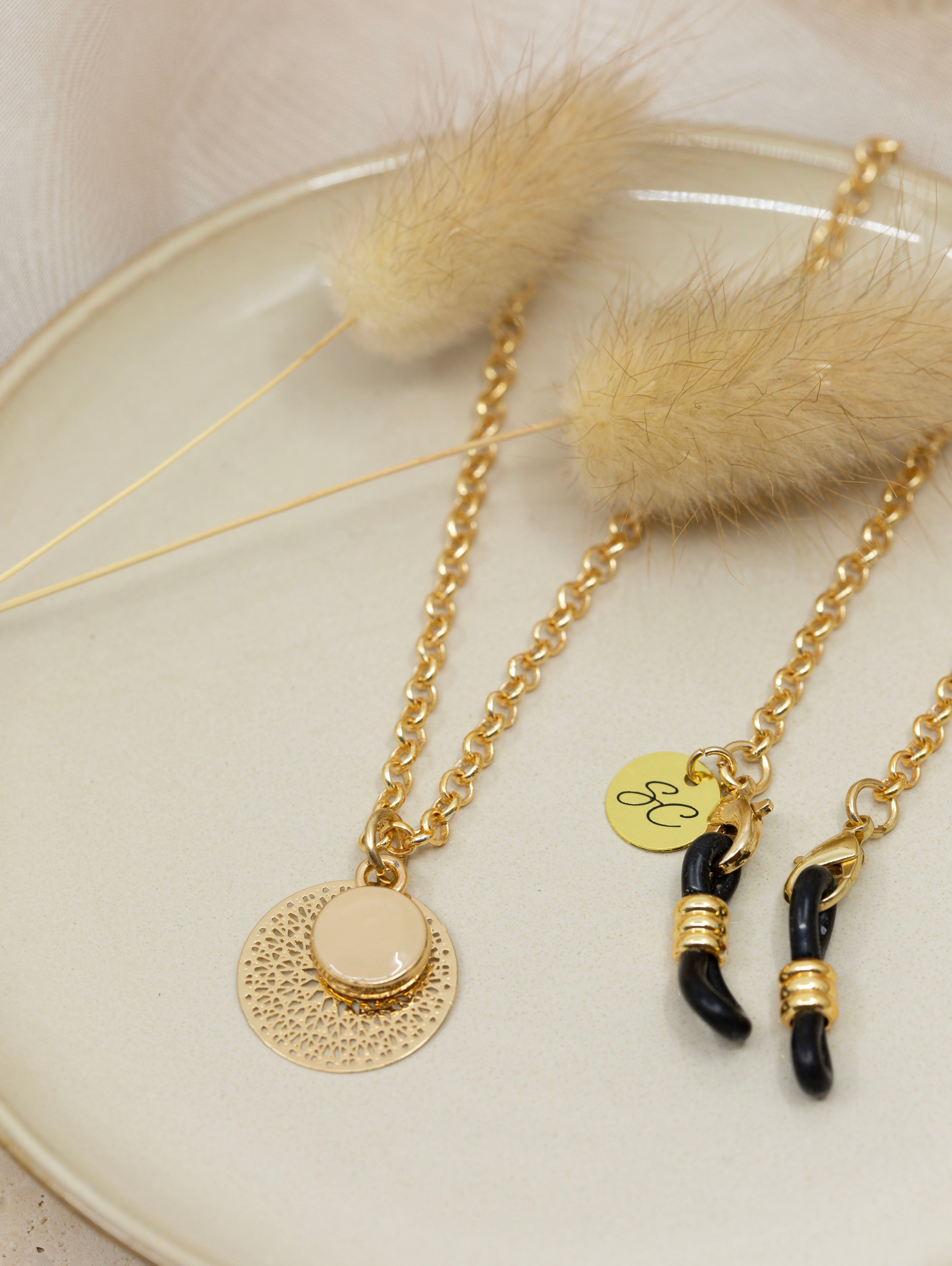 Georgi - Brillenkoord goud - Brillenkoord | SUNNY CORDS